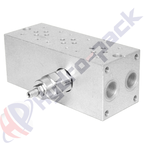 NG6-3-RV Hydraulic Block With Relief Valve - NG6 Hydraulic Blocks with ...